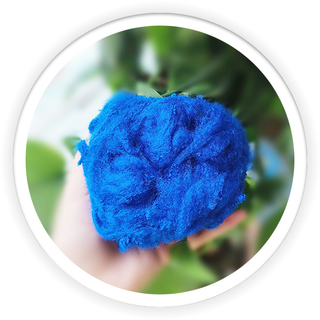 Polyester Bright Triangle Fiber